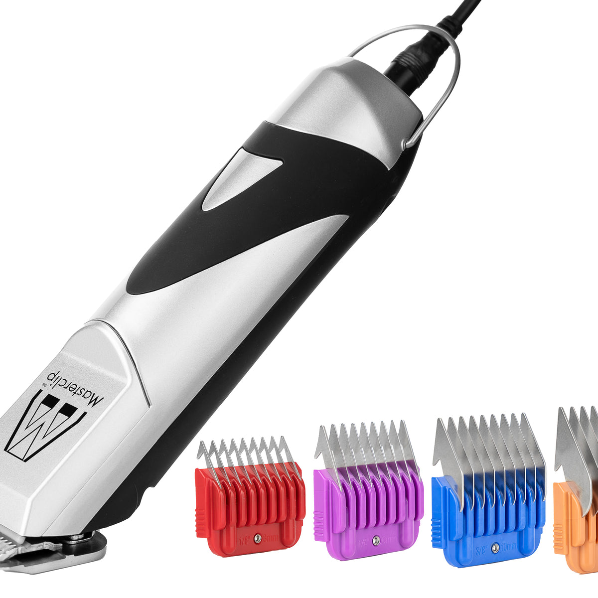 Professional Dog Clipper with Comb Guides | Masterclip